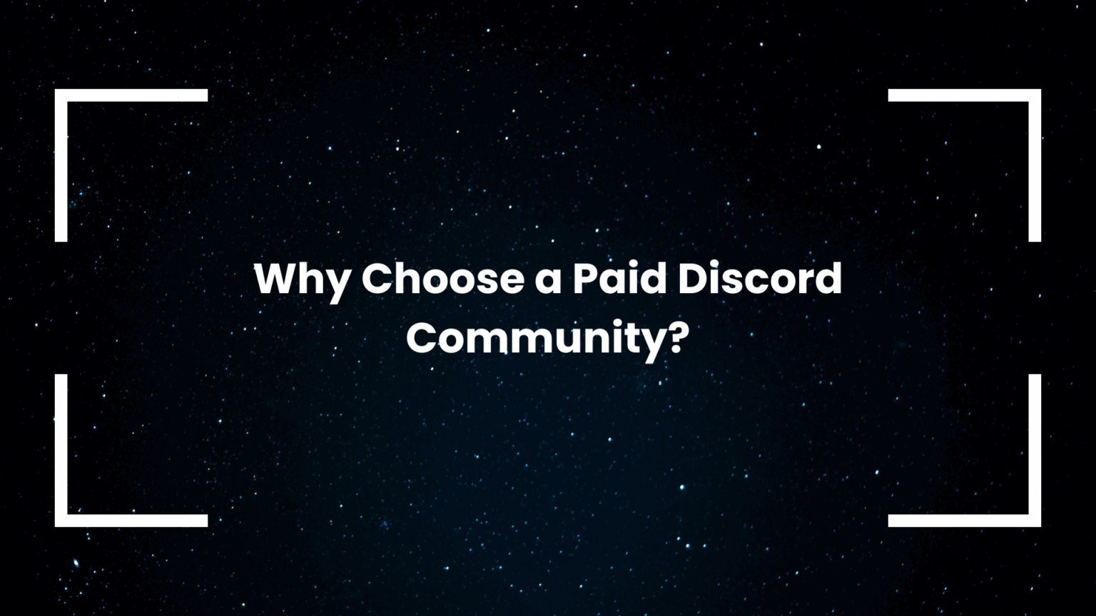 The Ultimate Guide to Building a Thriving Paid Discord Community ...