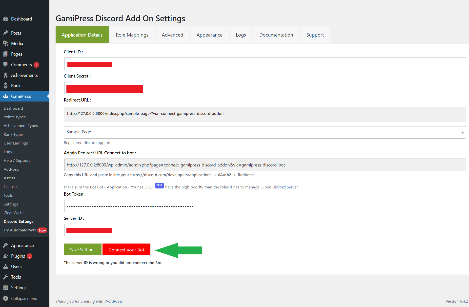 Connect GamiPress and Discord - ExpressTech Software