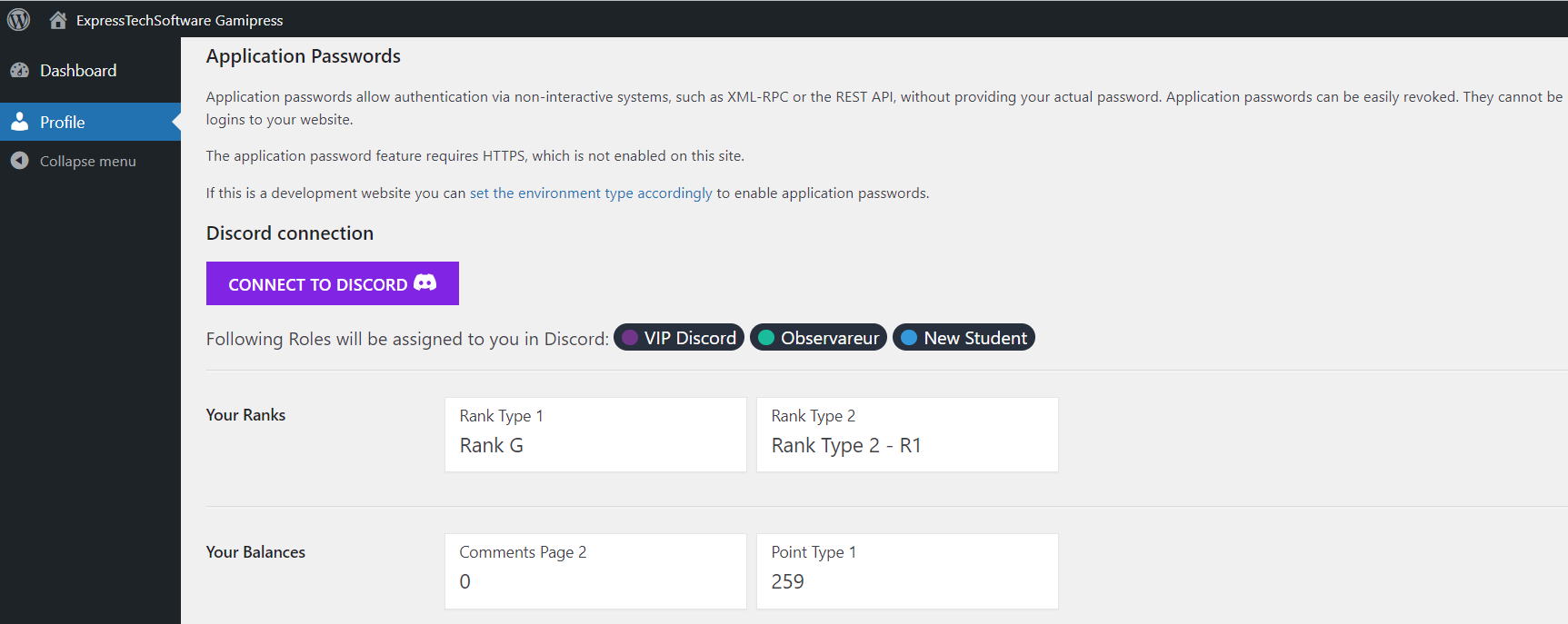 Connect Gamipress Users Discord Roles Expresstech Software