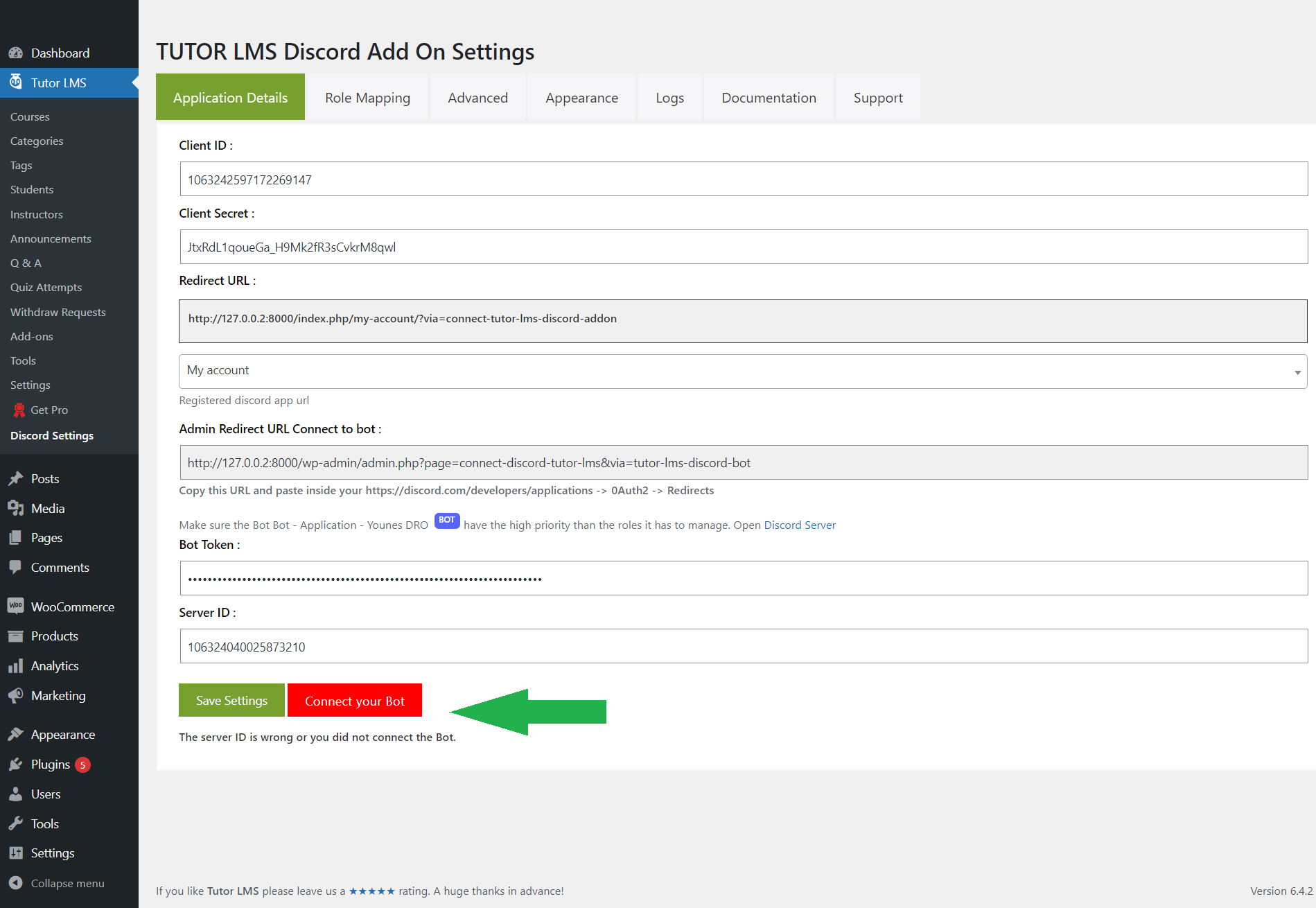 Connect Discord Tutor Lms Expresstech Software