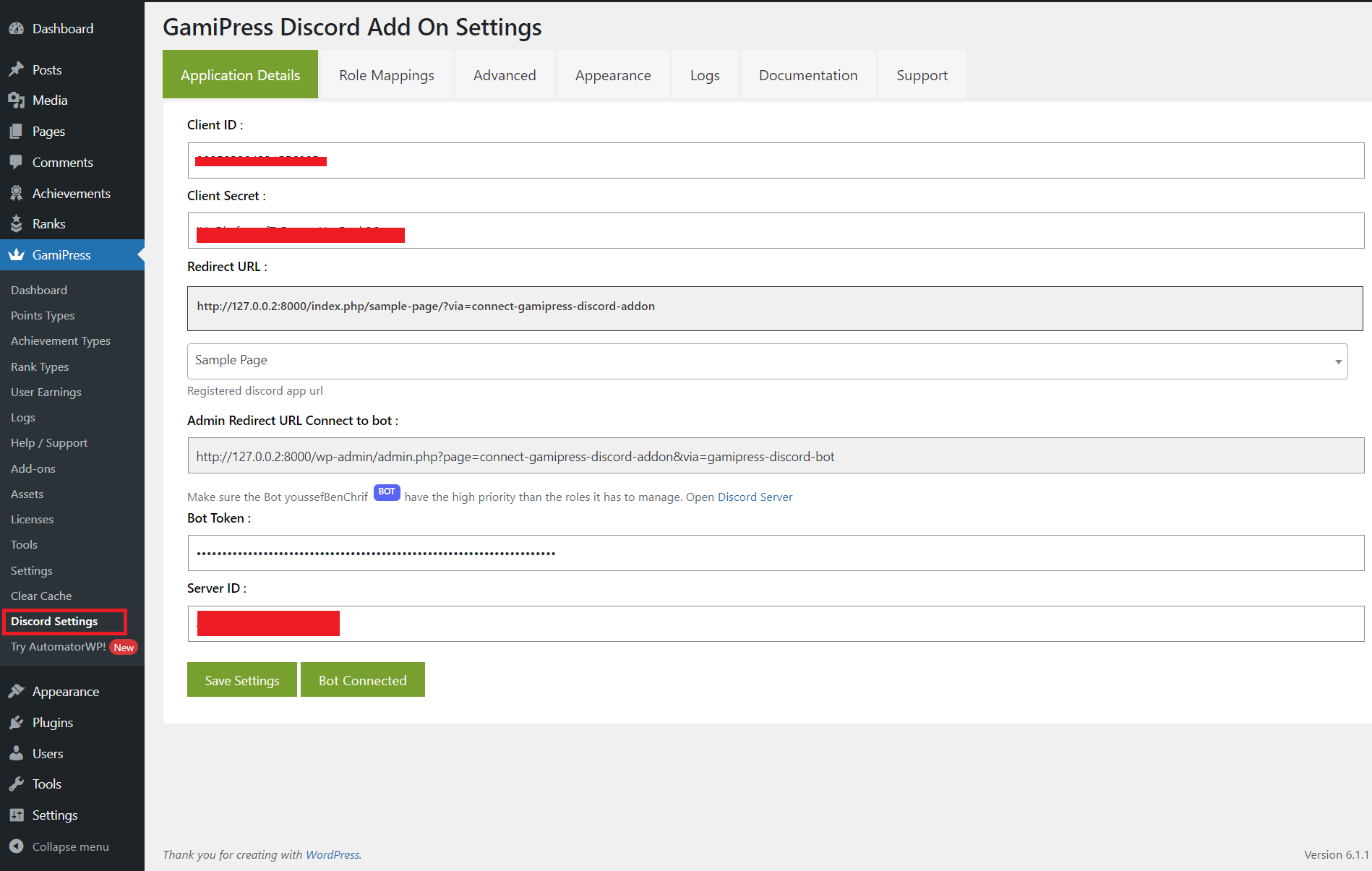 Connect GamiPress and Discord - ExpressTech Software
