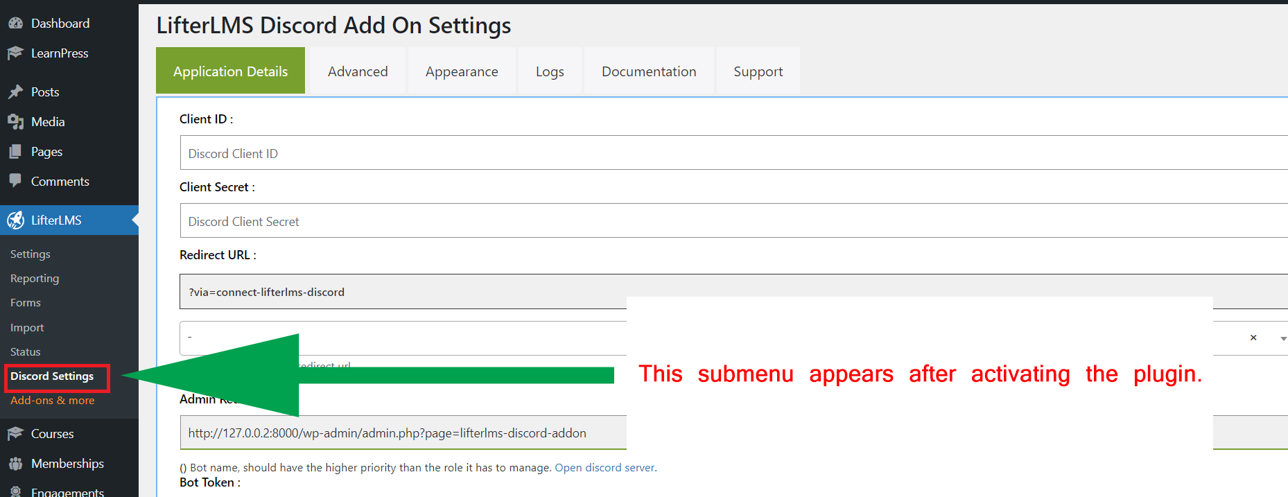 Step by Step Guide on how to Connect LifterLMS website with Discord Server - ExpressTech Software