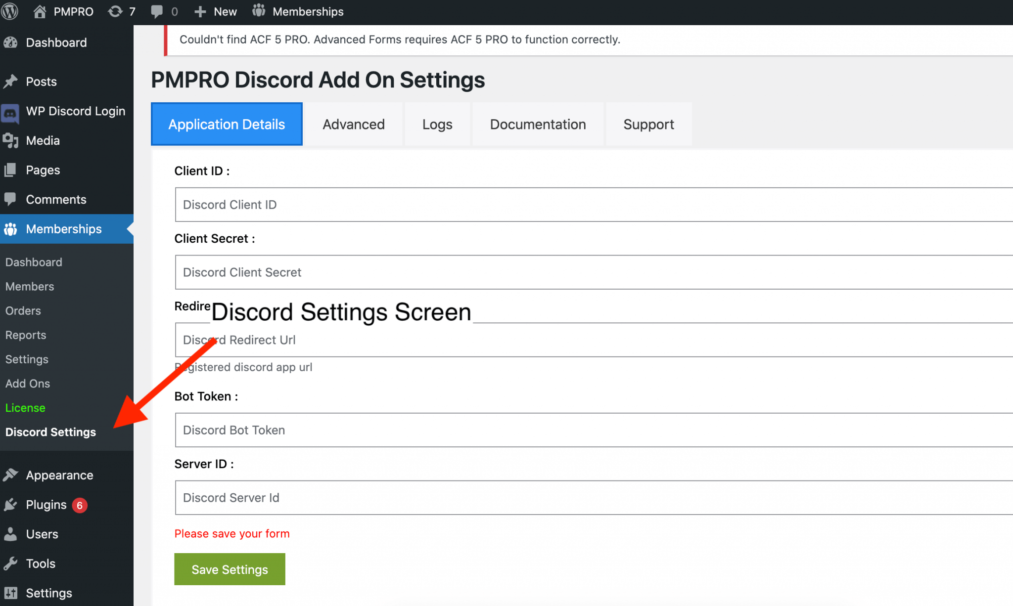 Step by Step documentation guide on how to connect PMPRO and Discord ...