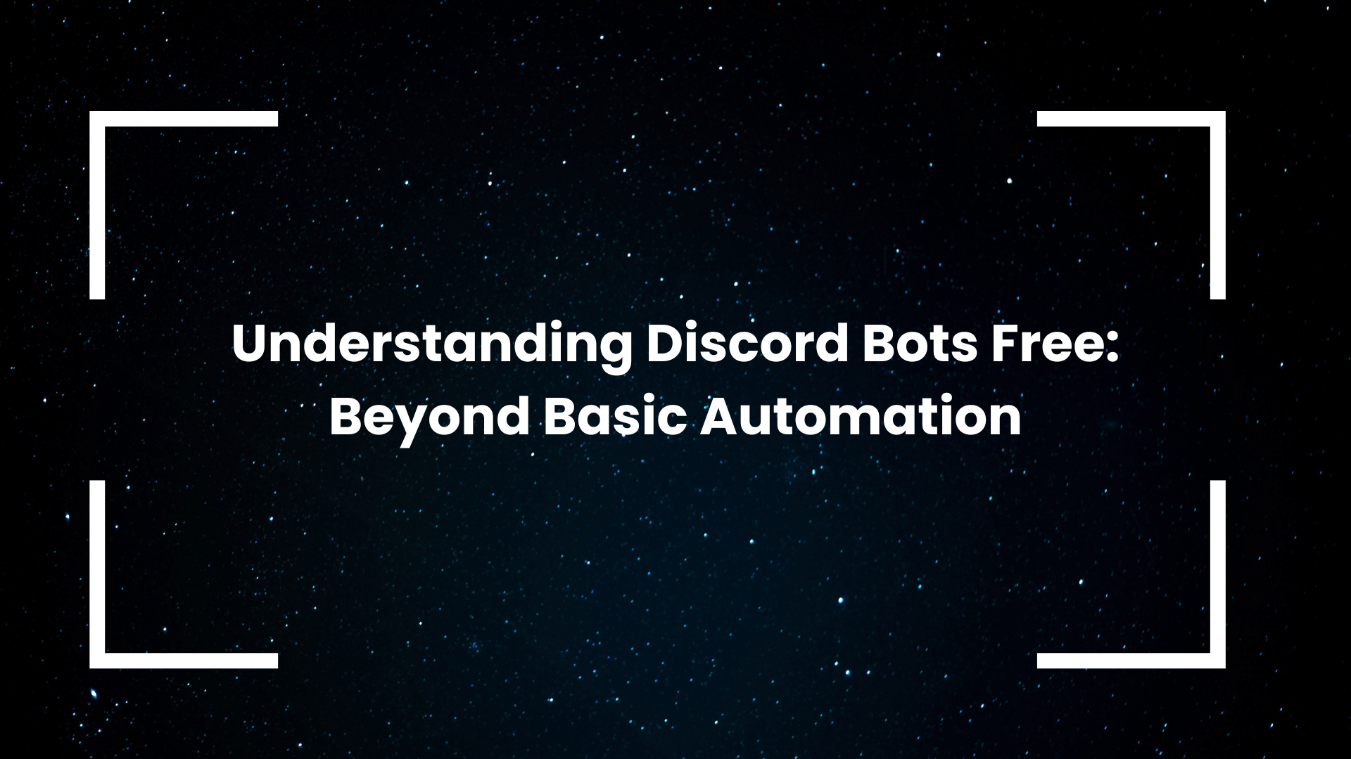 Ultimate Guide to Discord Bots Free: Transform Your Membership ...